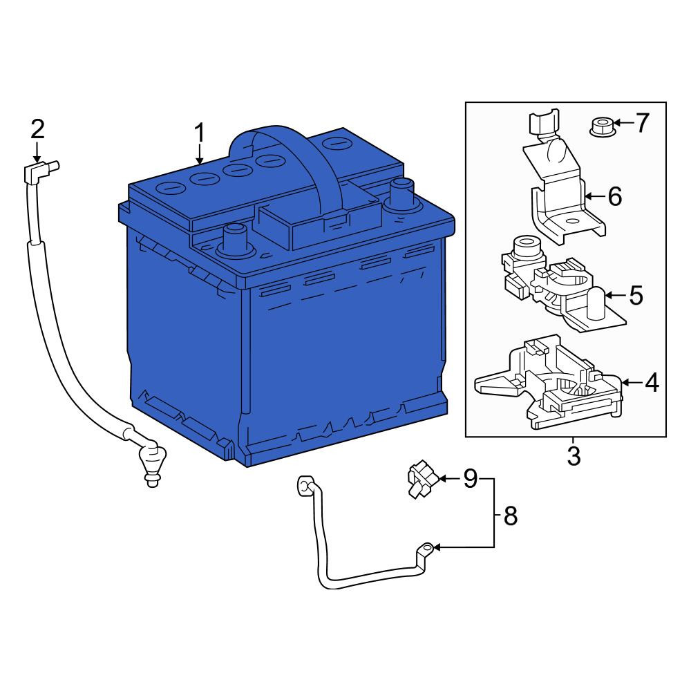 Toyota OE 2880021223 - Vehicle Battery
