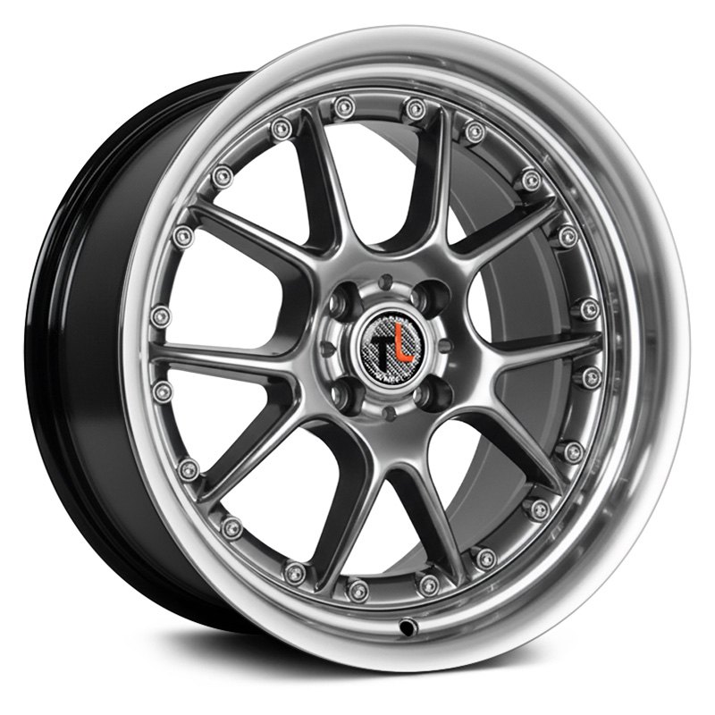 TRAKLITE WHEELS® TORK Wheels - Hyper Black with Machined Lip Rims