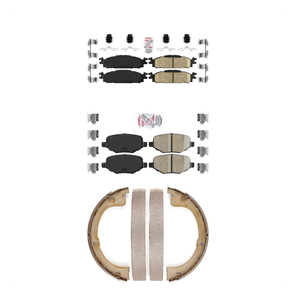 Transit Auto® KNN-101104 - Ceramic Front Disc Brake Pads