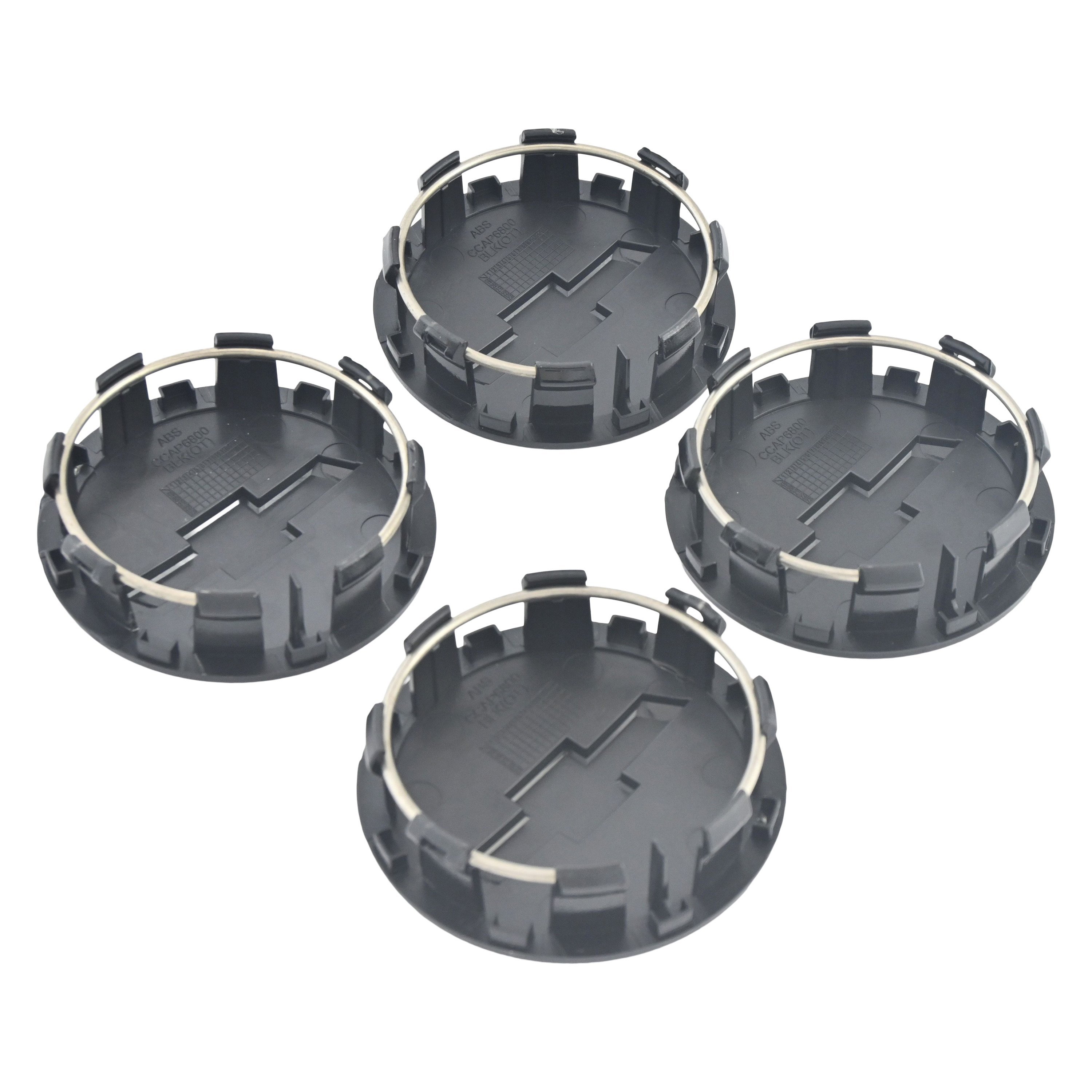 Trim Illusion® CCAP6800BLK - Gloss Black Wheel Center Caps