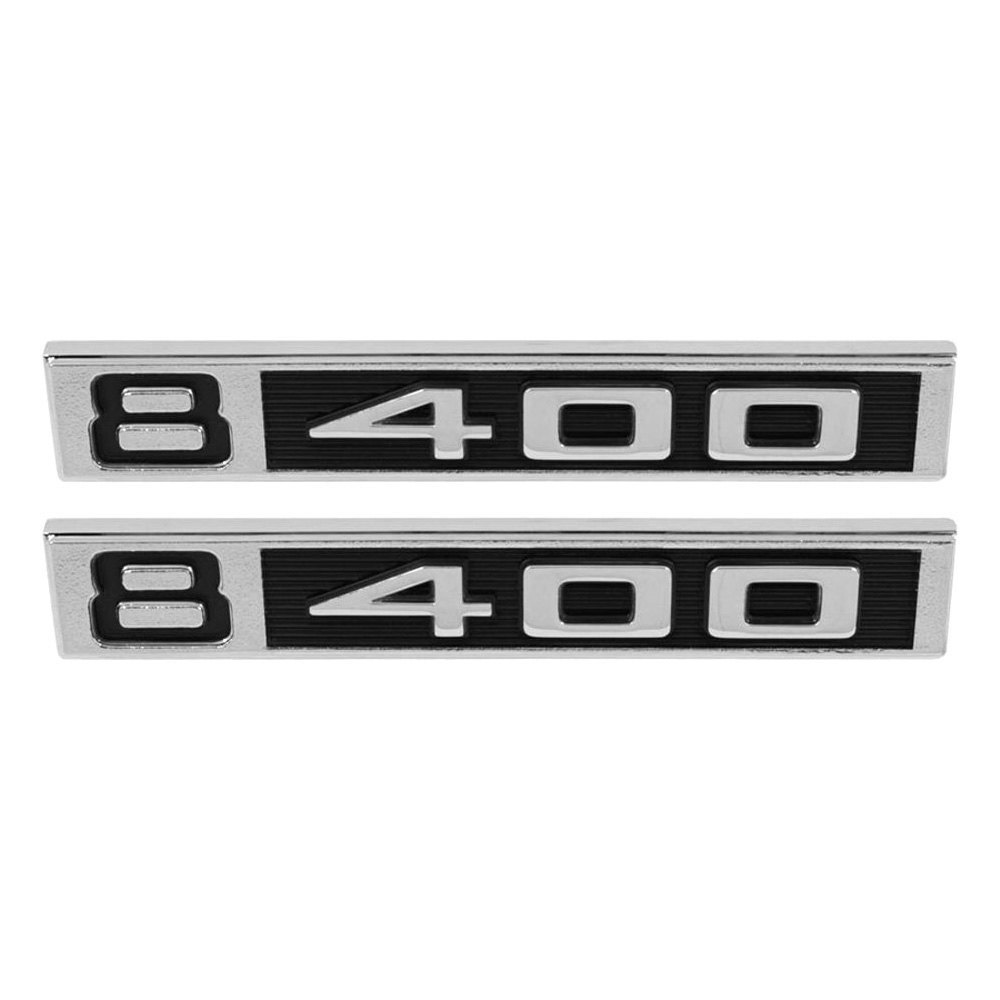 Trim Parts® 9617 - "8 400" Front Fender Emblems