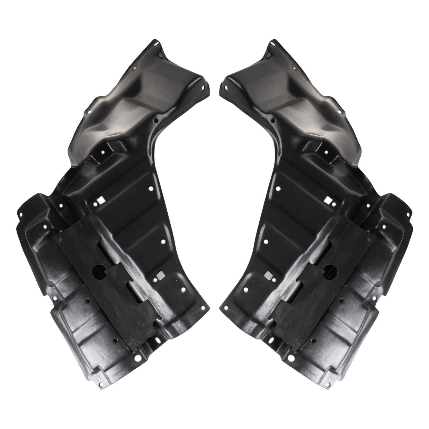 TRQ® BDA05485 - Driver and Passenger Side Engine Splash Shield