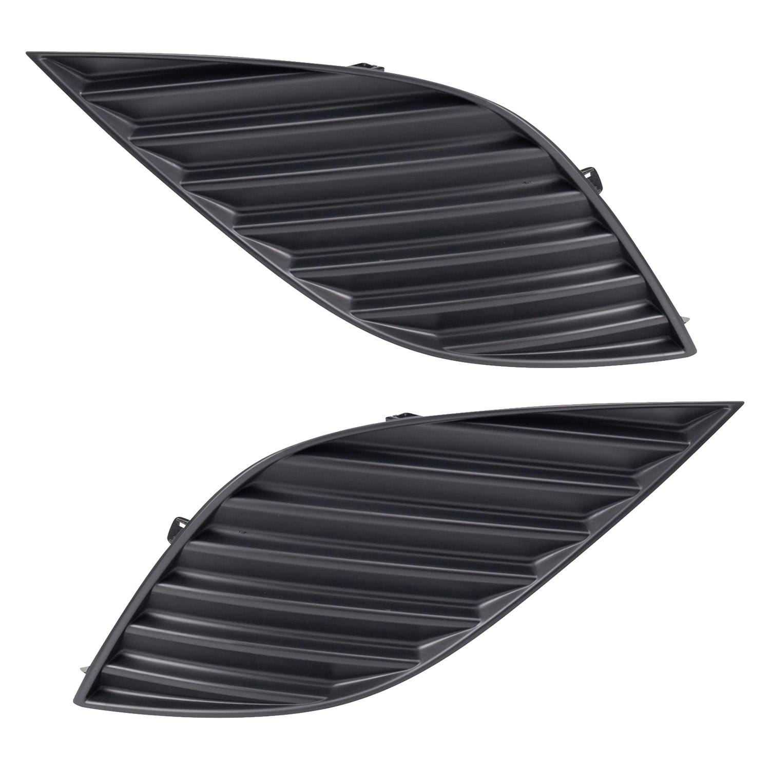 TRQ® BDA08710 - Front Driver and Passenger Side Fog Light Cover