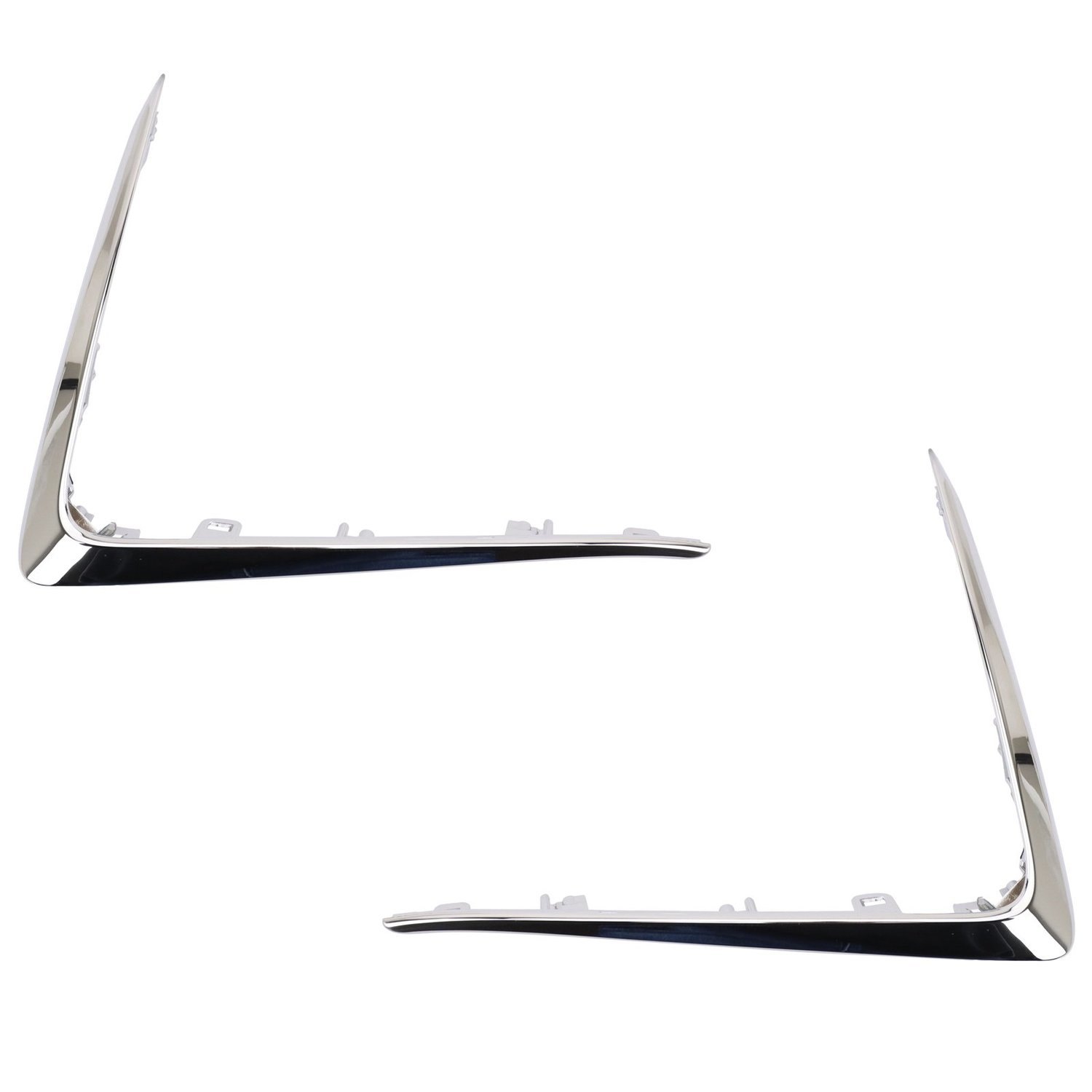 TRQ® BDA13921 - Driver and Passenger Side Grille Molding Set