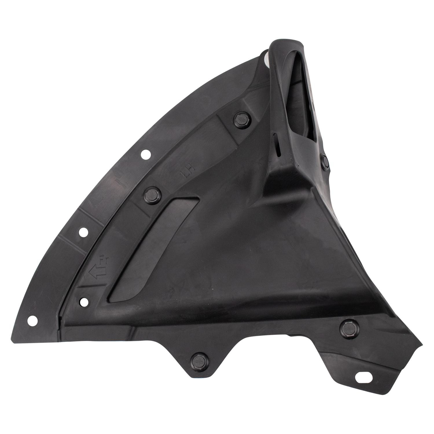 TRQ® BDA14555 - Front Driver and Passenger Side Fender Liner Set