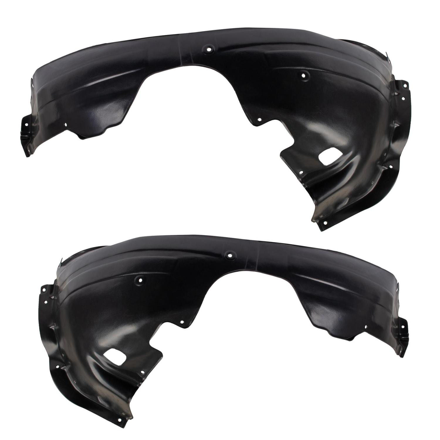 TRQ® BDA15805 - Front Driver and Passenger Side Fender Liner Set