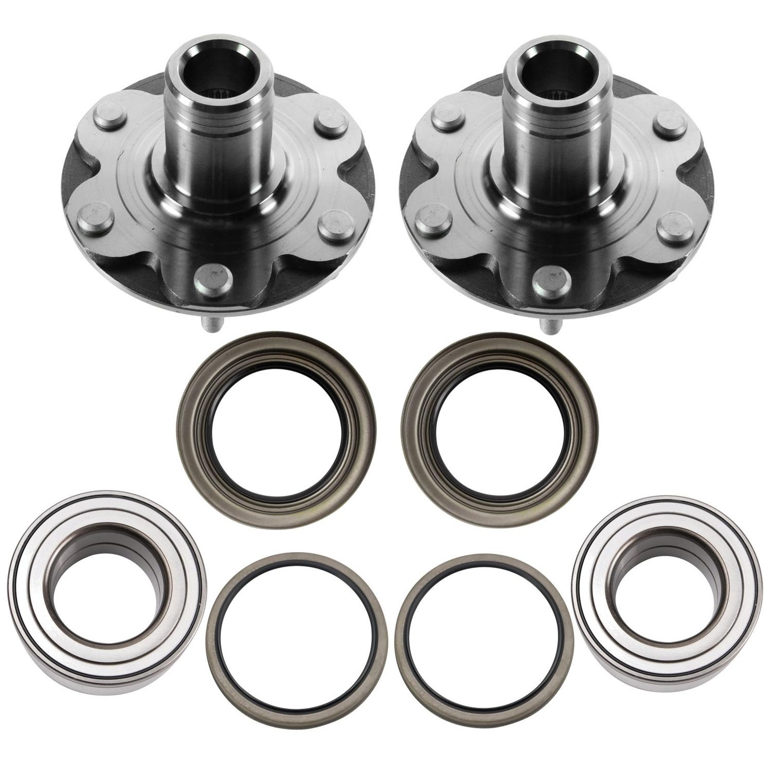 TRQ® BHA59047 - Front Driver or Passenger Side Wheel Hub Repair Kit