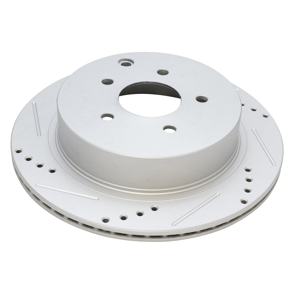 TRQ® BKA18450 - Performance Ceramic Rear Brake Kit with Calipers