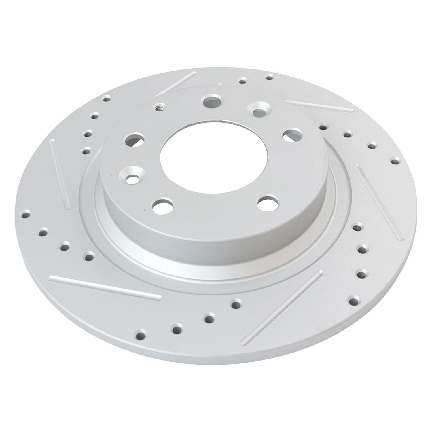 TRQ® BKA22036 - Performance Ceramic Rear Brake Kit with Calipers