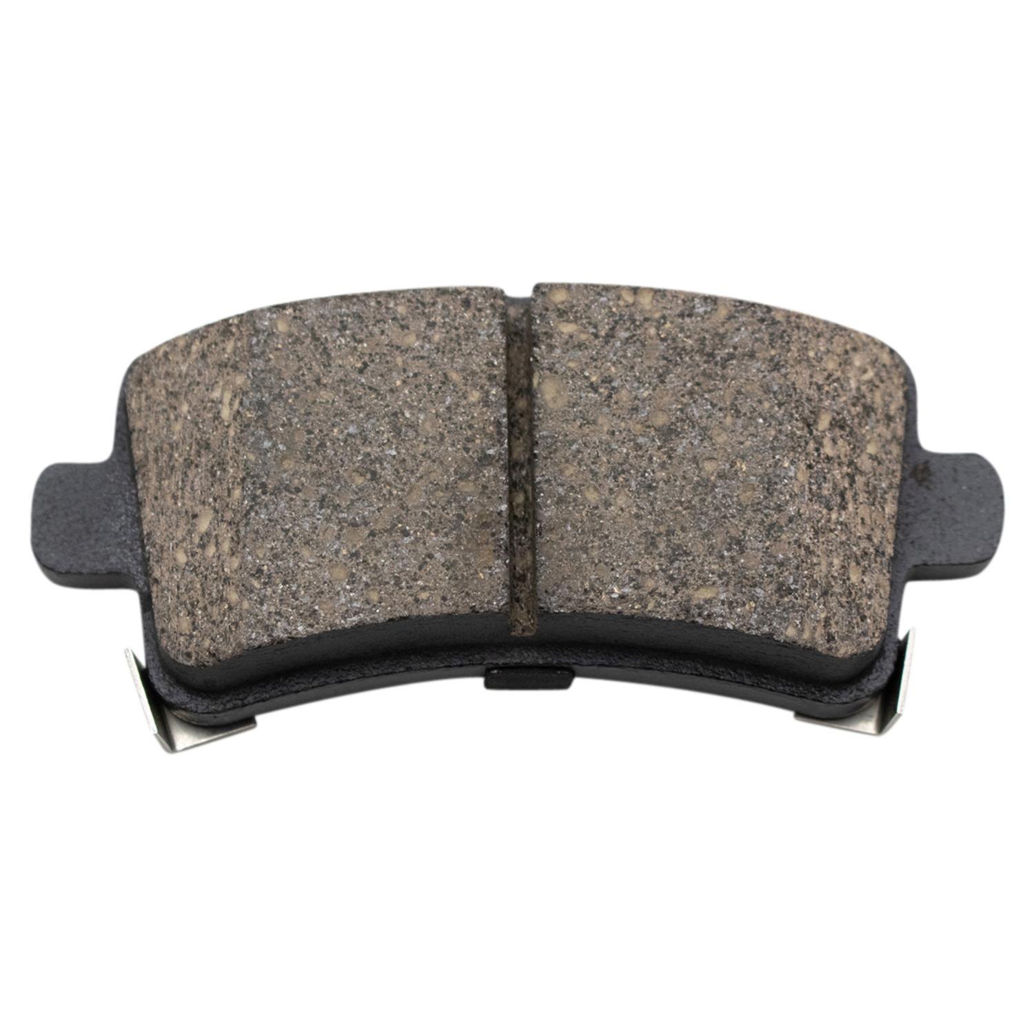 TRQ® BKA26549 - Rear Disc Brake Kit with Ceramic Pads and Calipers