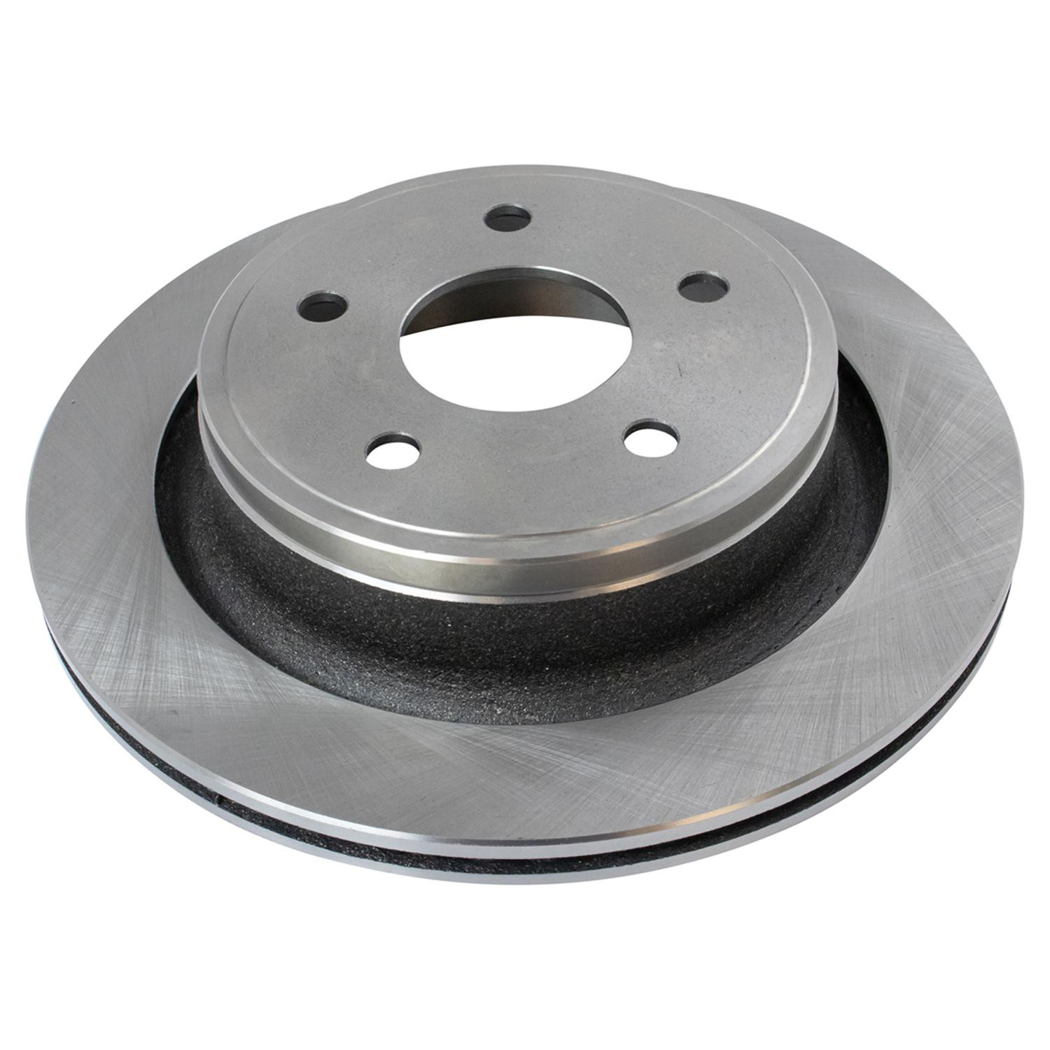 TRQ® BKA26704 - Rear Disc Brake Kit with Semi-Metallic Pads and Calipers