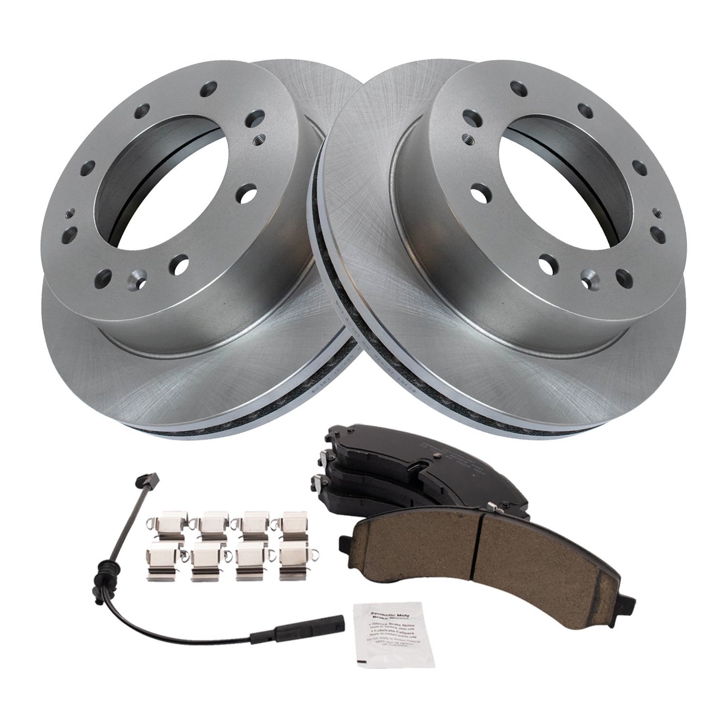 TRQ® BKA47279 - Front Disc Brake Kit with Ceramic Pads