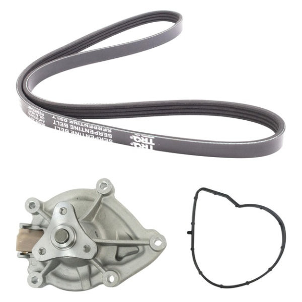 TRQ® BNDL-120091 - Engine Water Pump and Serpentine Belt Kit