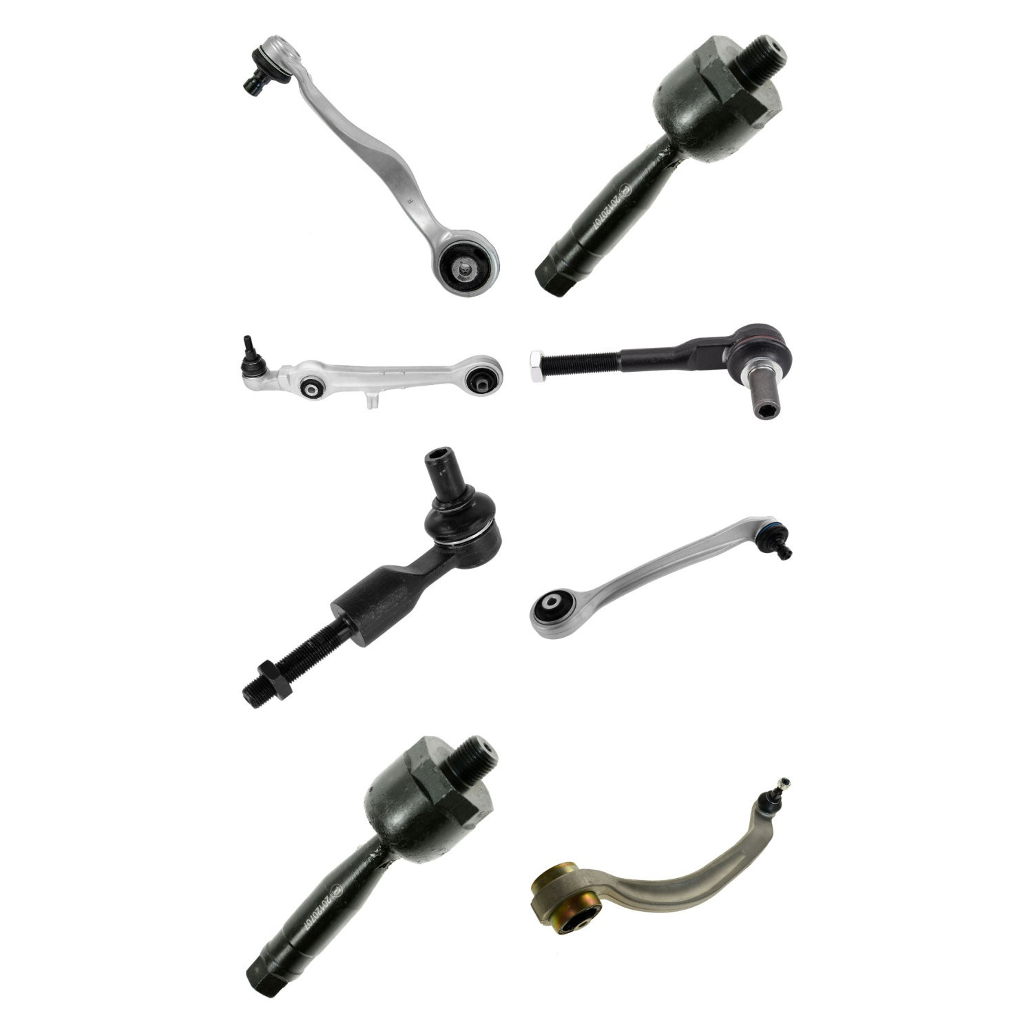 TRQ® BNDL-187818 - Front Lower and Upper Control Arm with Ball Joint ...