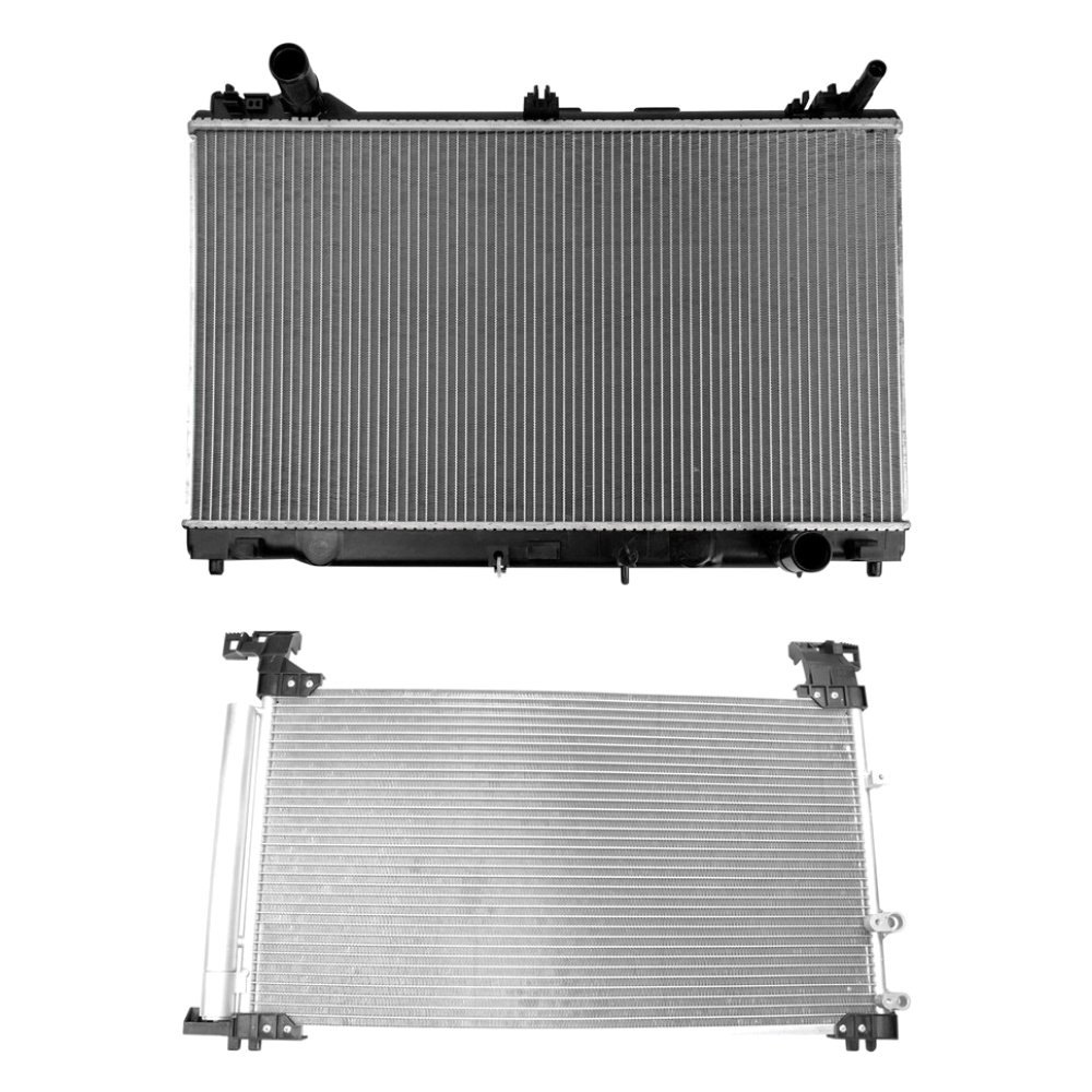 TRQ® BNDL-474481 - Radiator and Condenser Kit