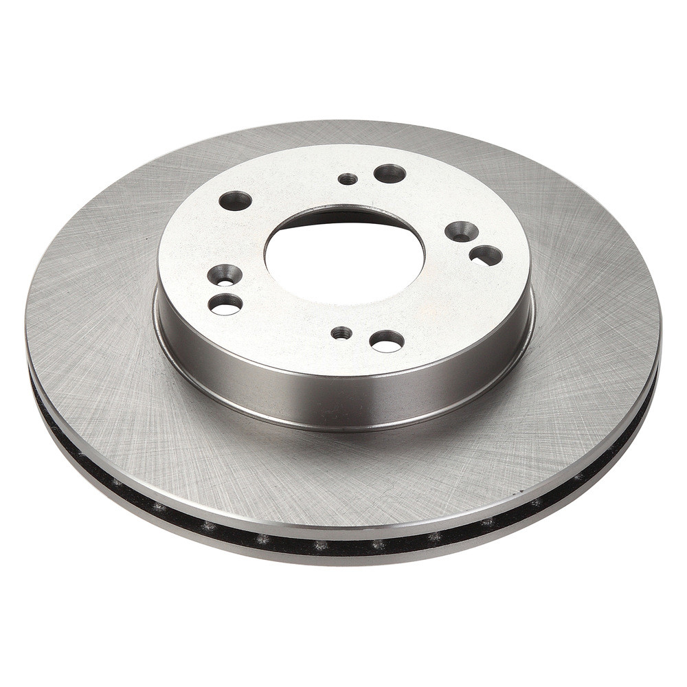 TRQ® BRA13553 - Plain Vented Front and Rear Disc Brake Rotors