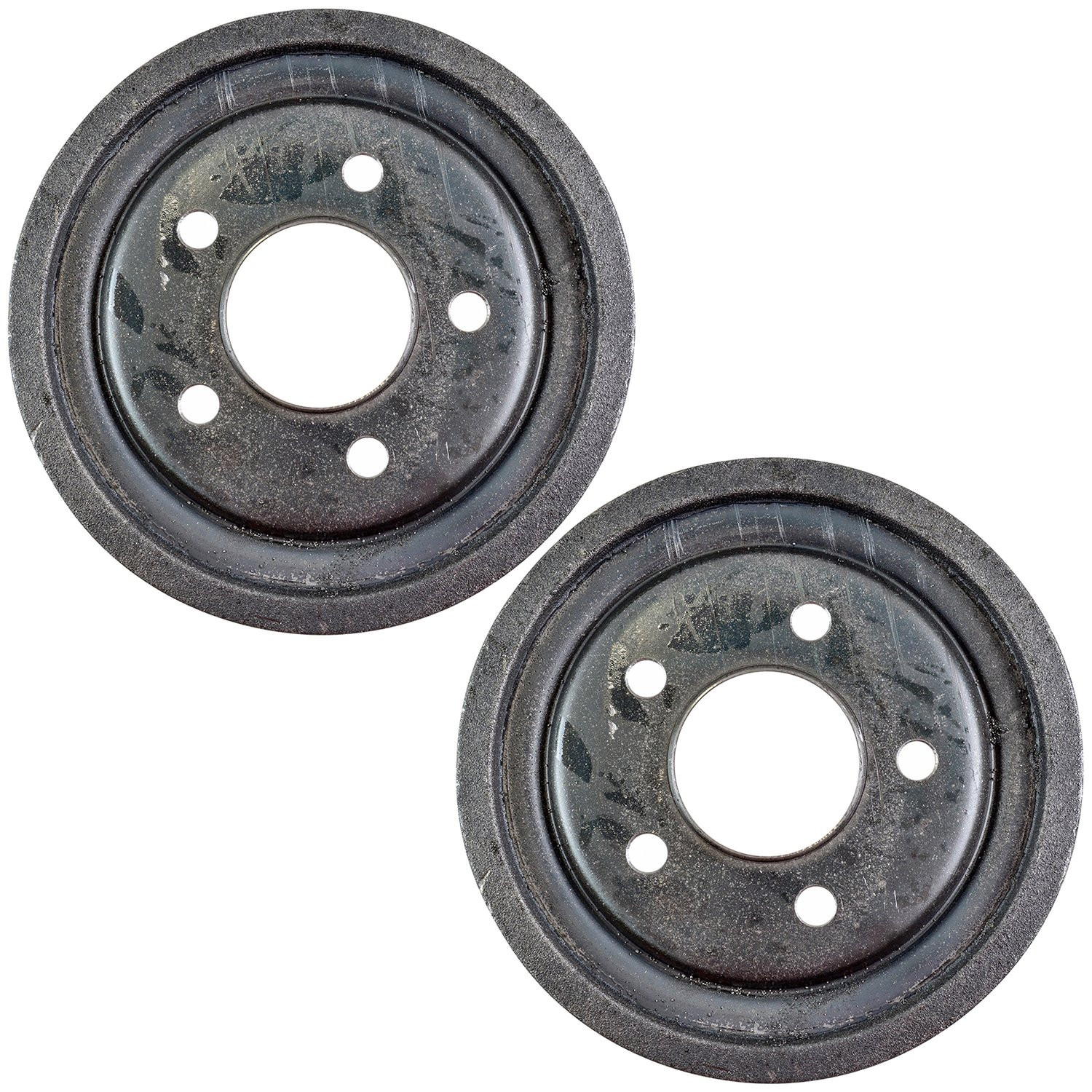 TRQ® BRA19701 - Rear Brake Drums
