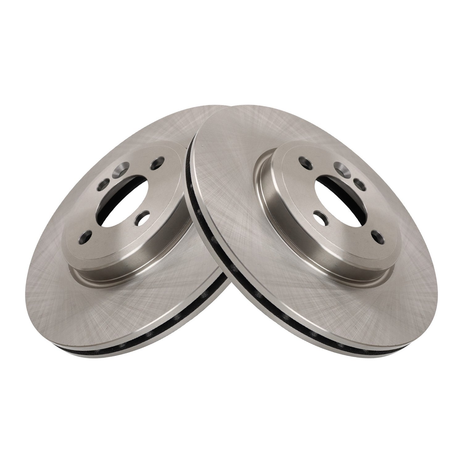 TRQ® BRA41942 - Vented Front Disc Brake Rotors