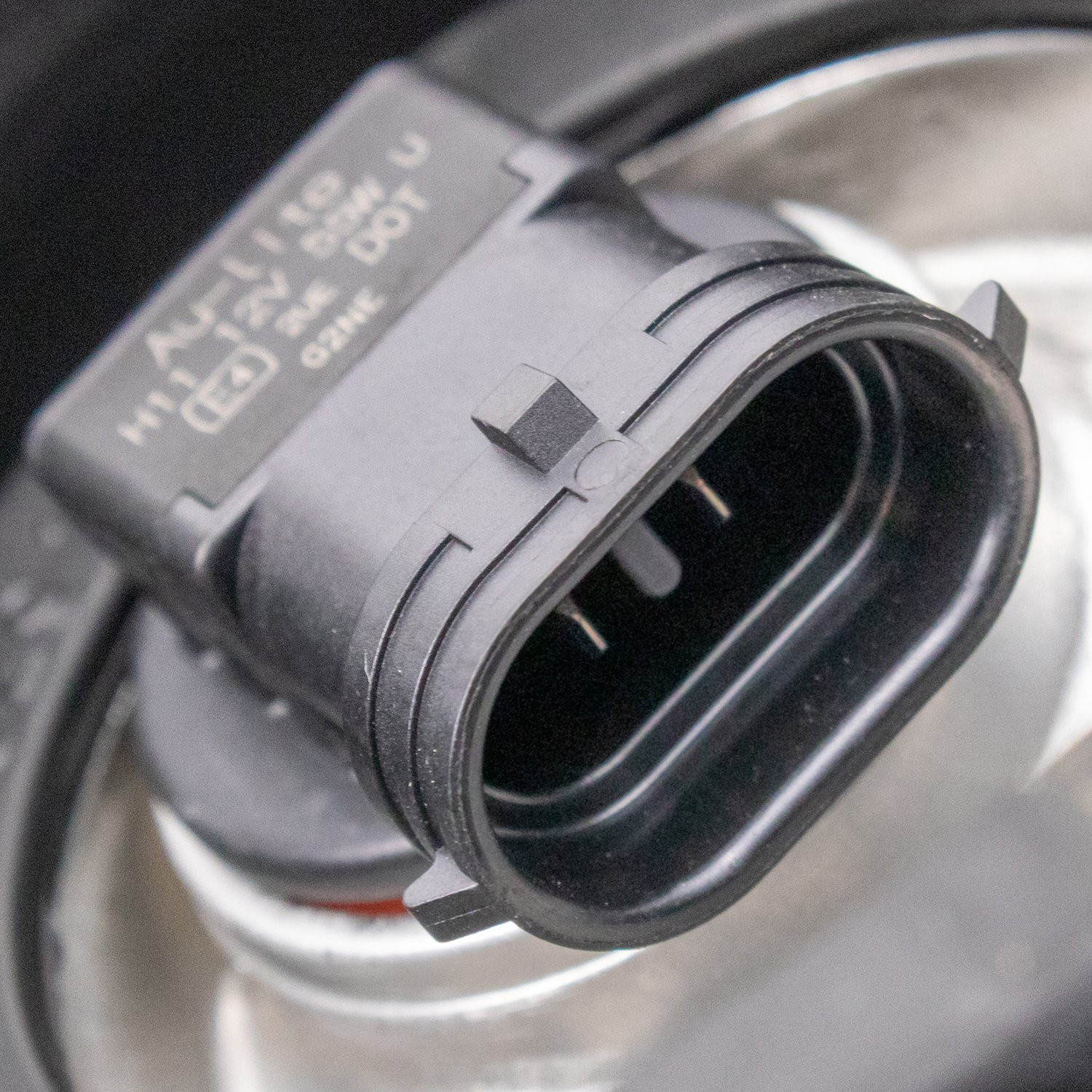 TRQ® HLA88209 - Driver Side Black Factory Style Headlight