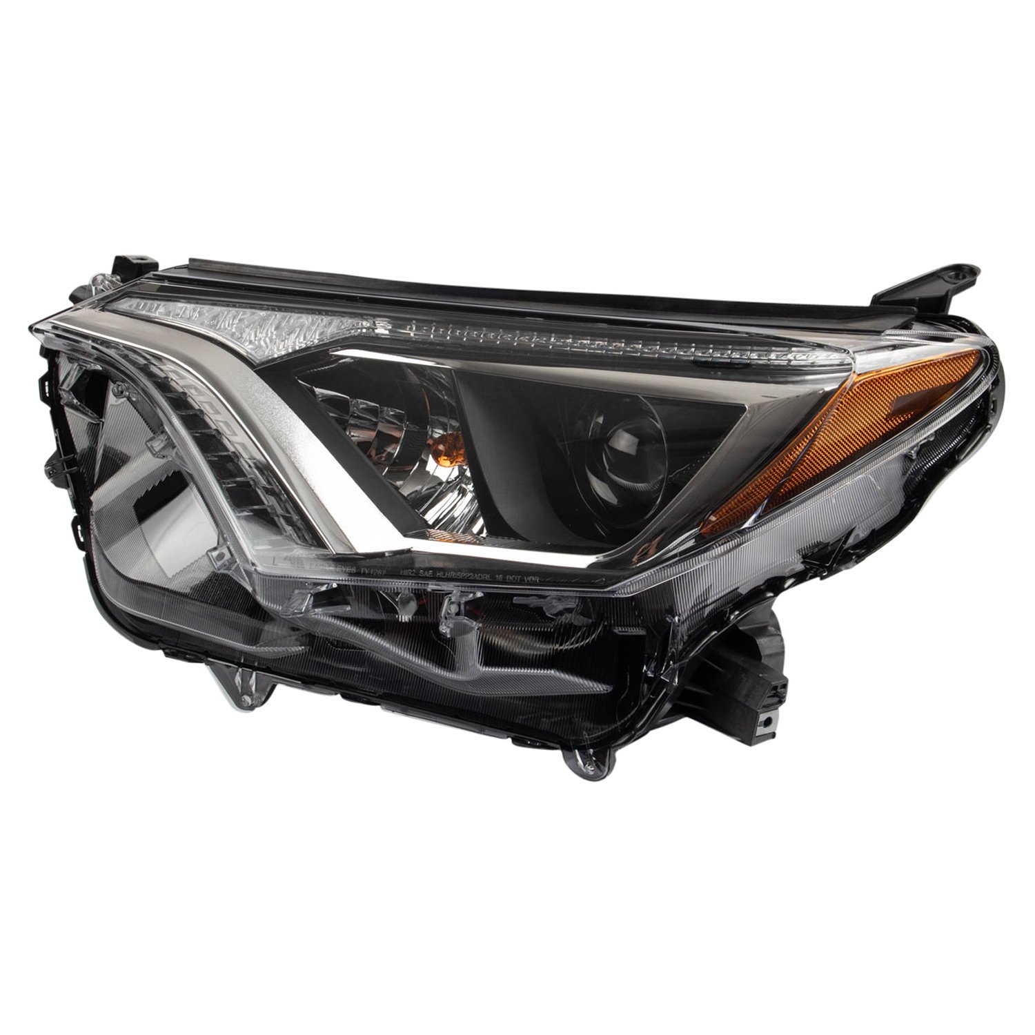 TRQ® HLA89433 - Driver and Passenger Side Replacement Headlights