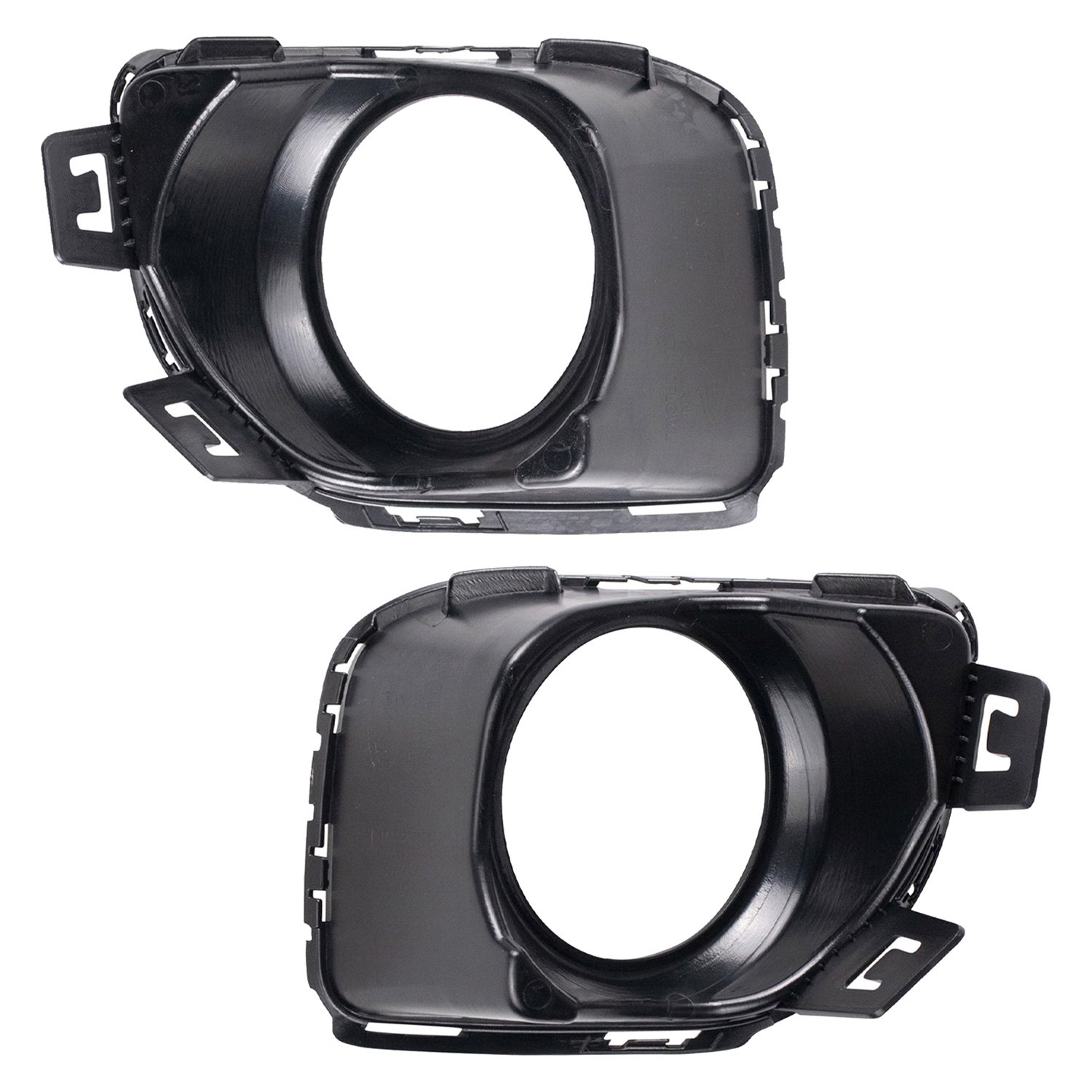 TRQ® LTA05050 - Front Driver and Passenger Side Fog Light Bezels