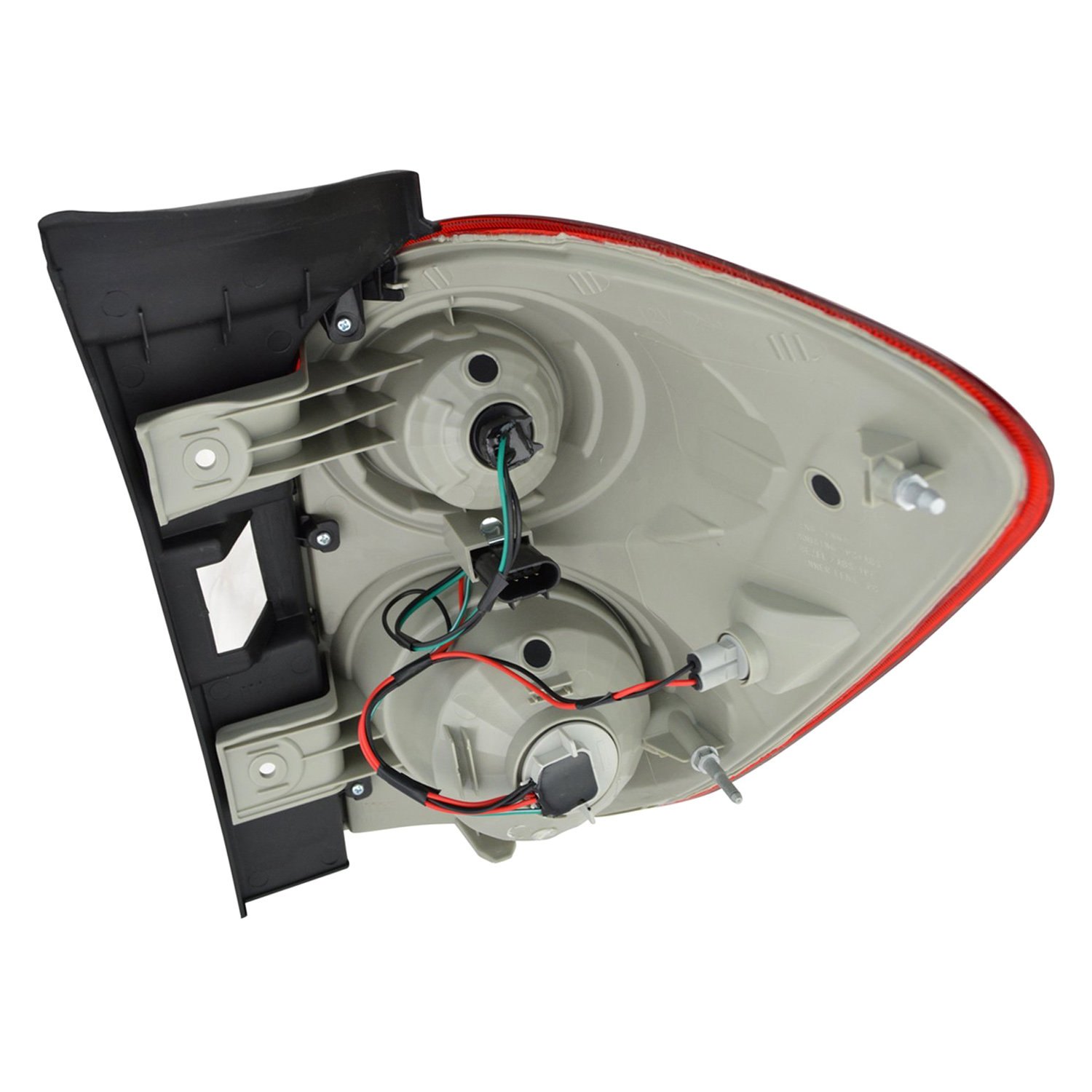 TRQ® LTA87623 - Driver and Passenger Side Replacement Tail Lights