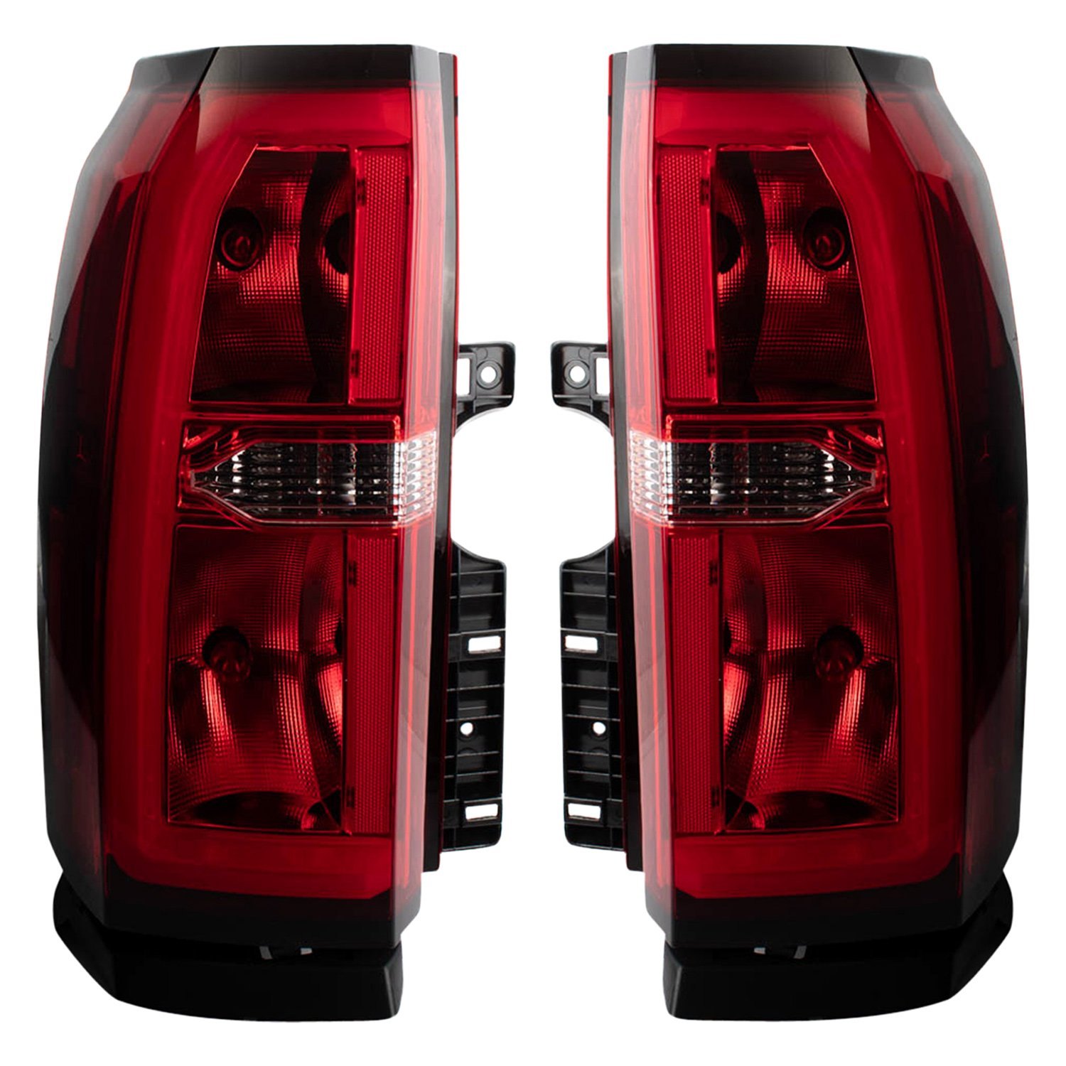 TRQ® LTA89655 - Driver and Passenger Side Replacement Tail Lights