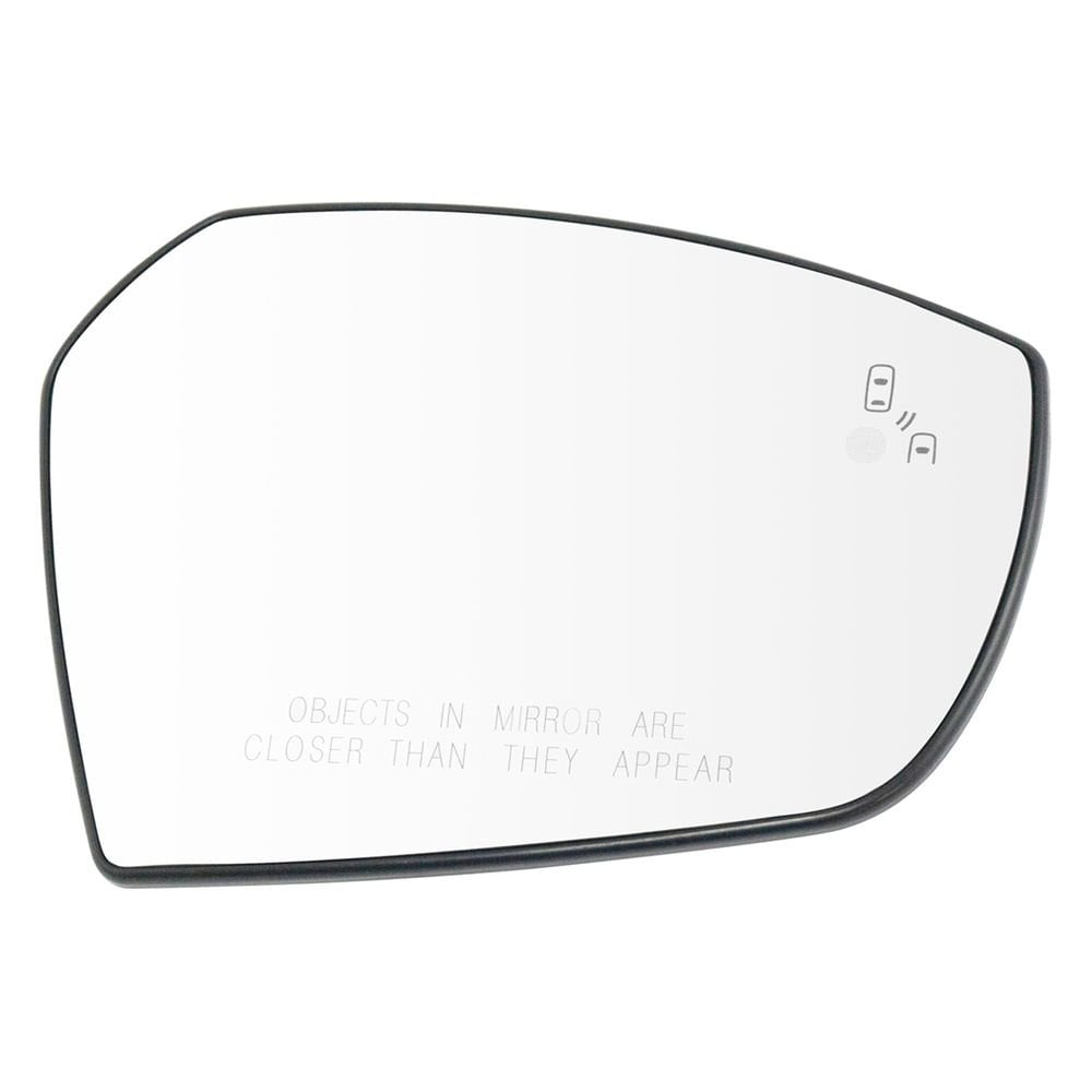 TRQ® MGA10029 - Driver and Passenger Side View Mirror Glass Set