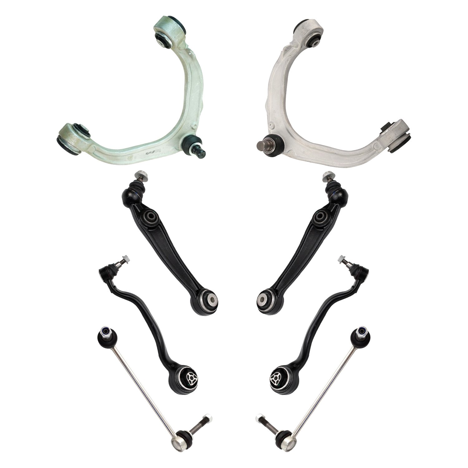 TRQ® PSA31035 - Front Control Arm and Suspension Kit