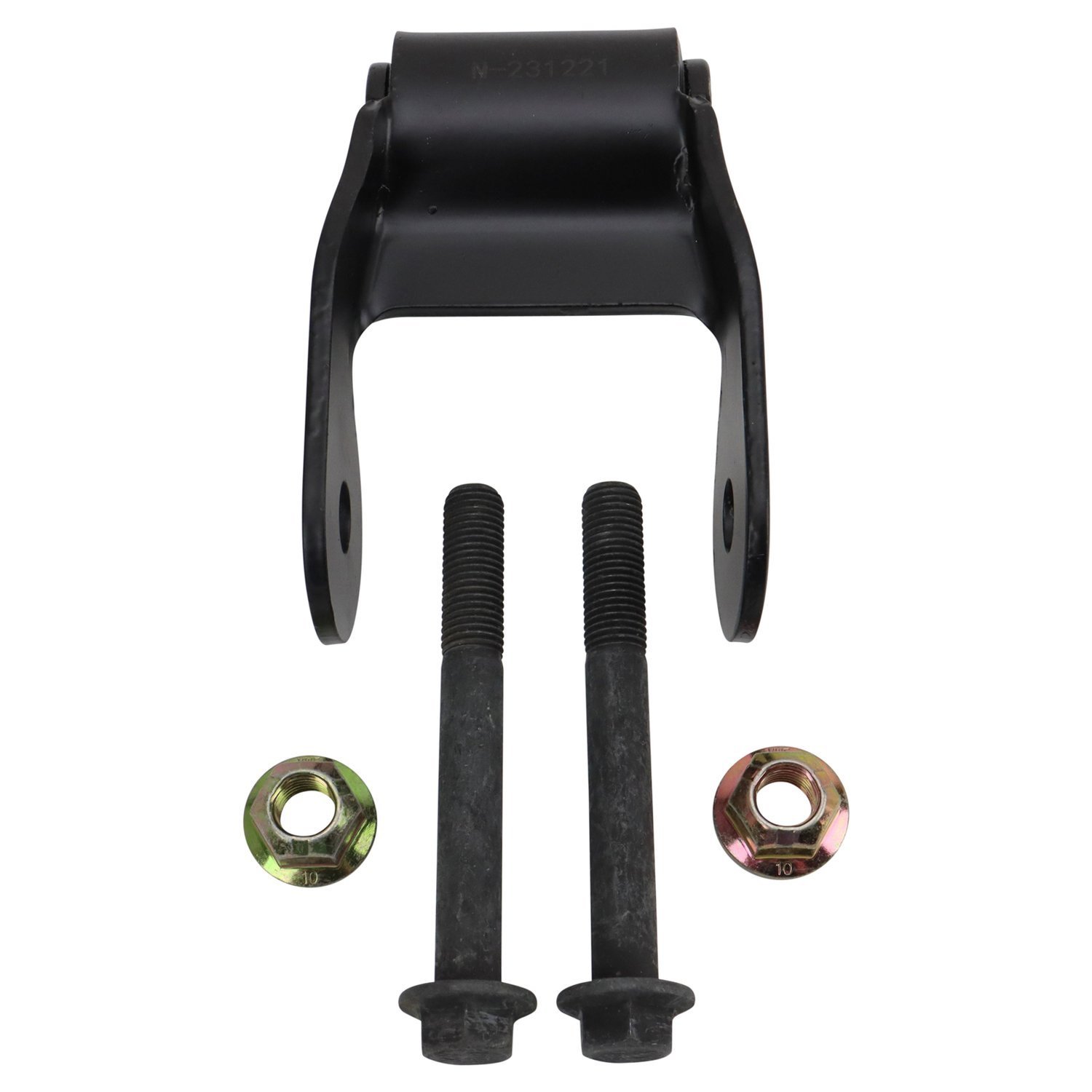 TRQ® PSA37243 - Rear Driver or Passenger Side Leaf Spring Shackle