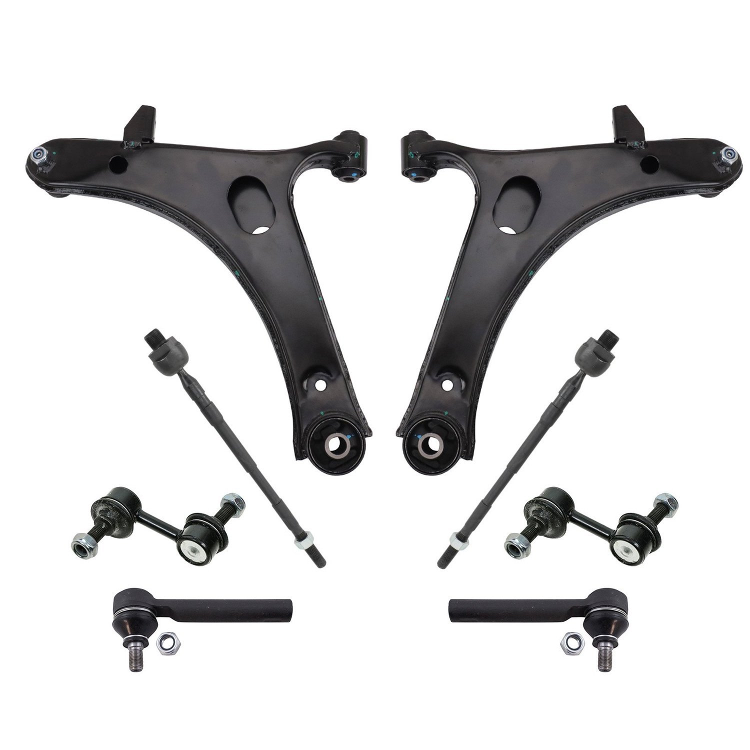 TRQ® PSA75141 - Front Control Arm and Suspension Kit