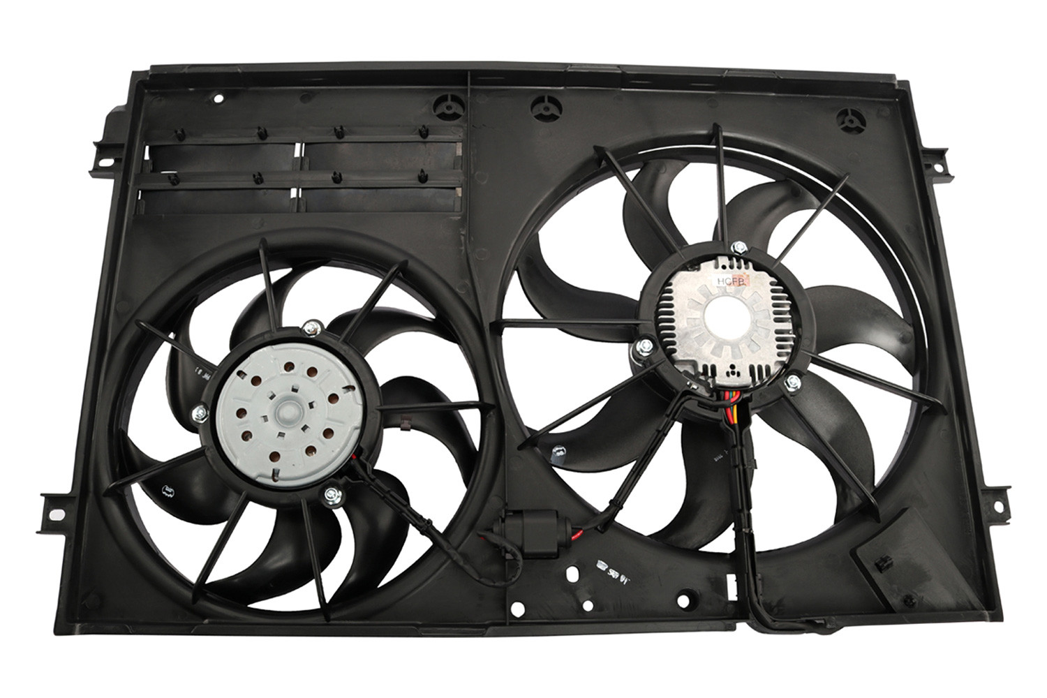 TRQ® RFA83607 - Dual Radiator and Condenser Fan Assembly