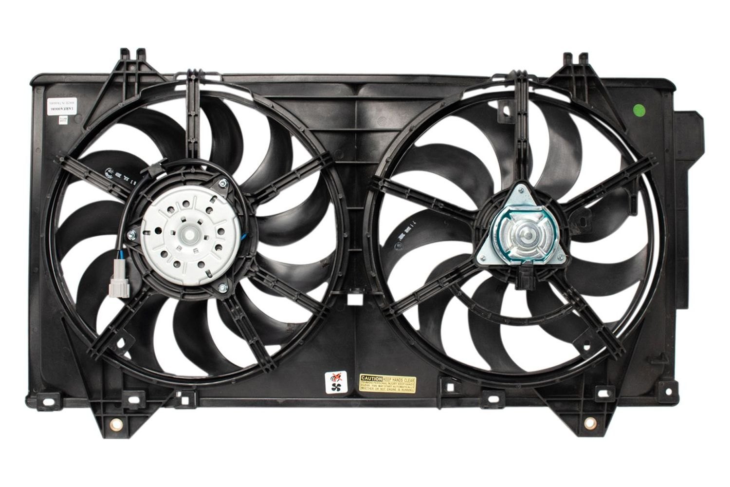 TRQ® RFA89181 - Dual Radiator and Condenser Fan Assembly