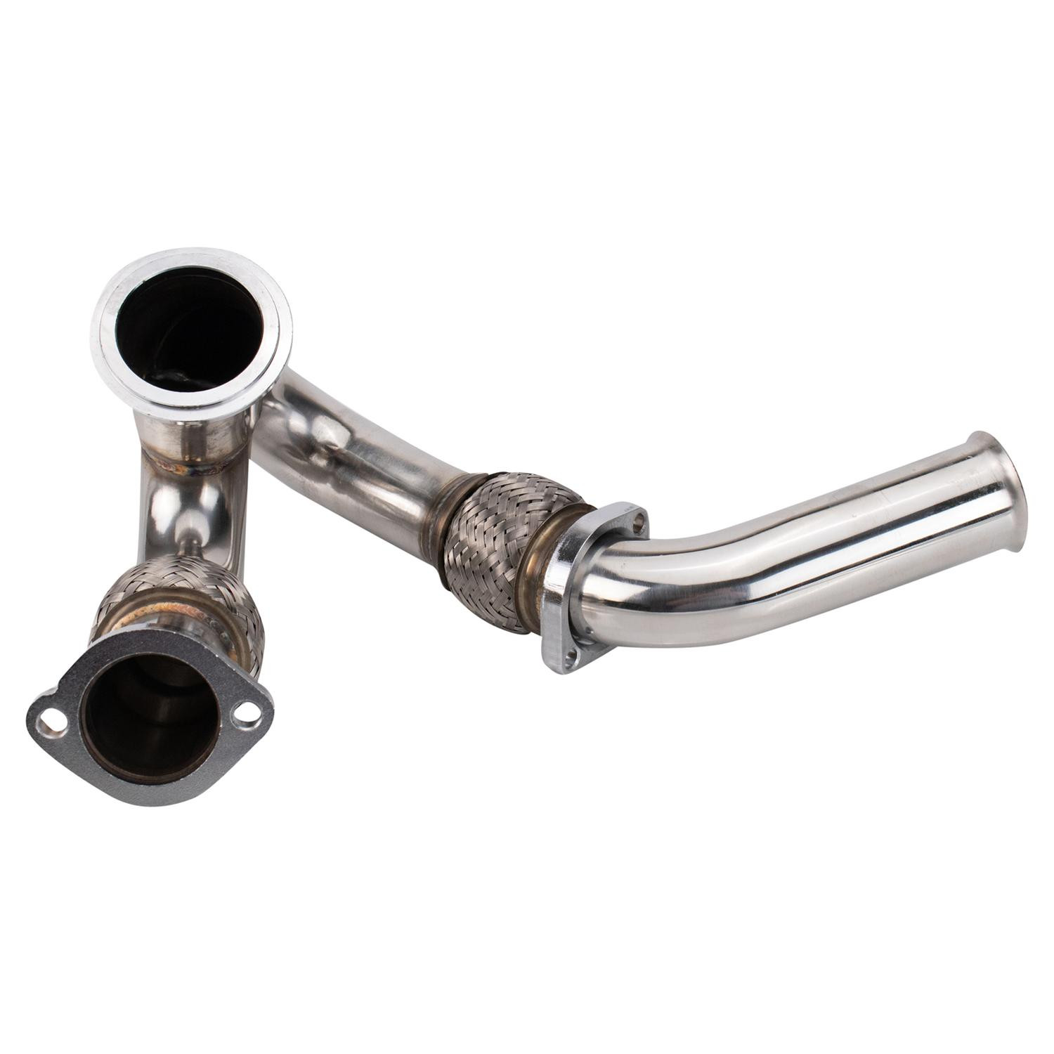 TRQ® TCA15470 - Driver Side Turbocharger Up Pipe Manifold To Turbocharger