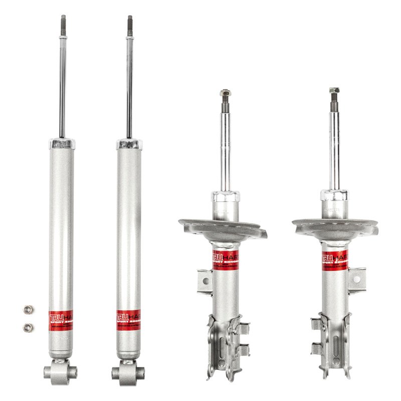 TRUHart® TH-K504 - Sport Short Stroke Front and Rear Shocks Absorbers