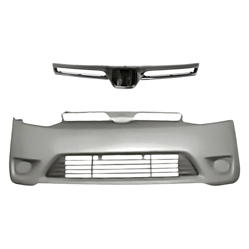 TruParts® BNDL-225657 - 2-Piece (Front Bumper Cover, Grille Bar) (CAPA ...