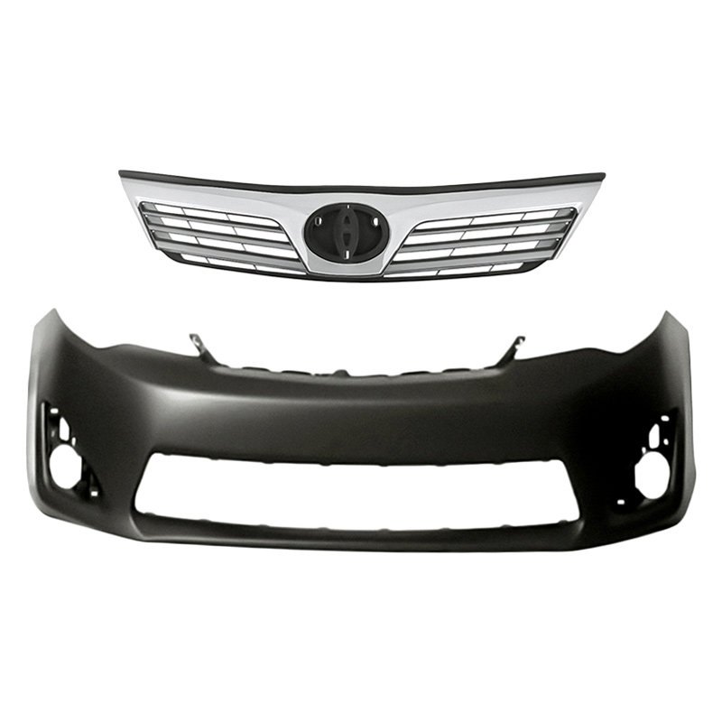 TruParts® BNDL-225720 - 2-Piece (Front Bumper Cover, Grille) (Standard ...