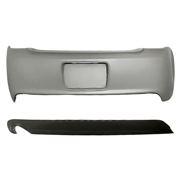 TruParts® BNDL-226150 - 2-Piece (Rear Bumper Cover, Rear Bumper Valance ...