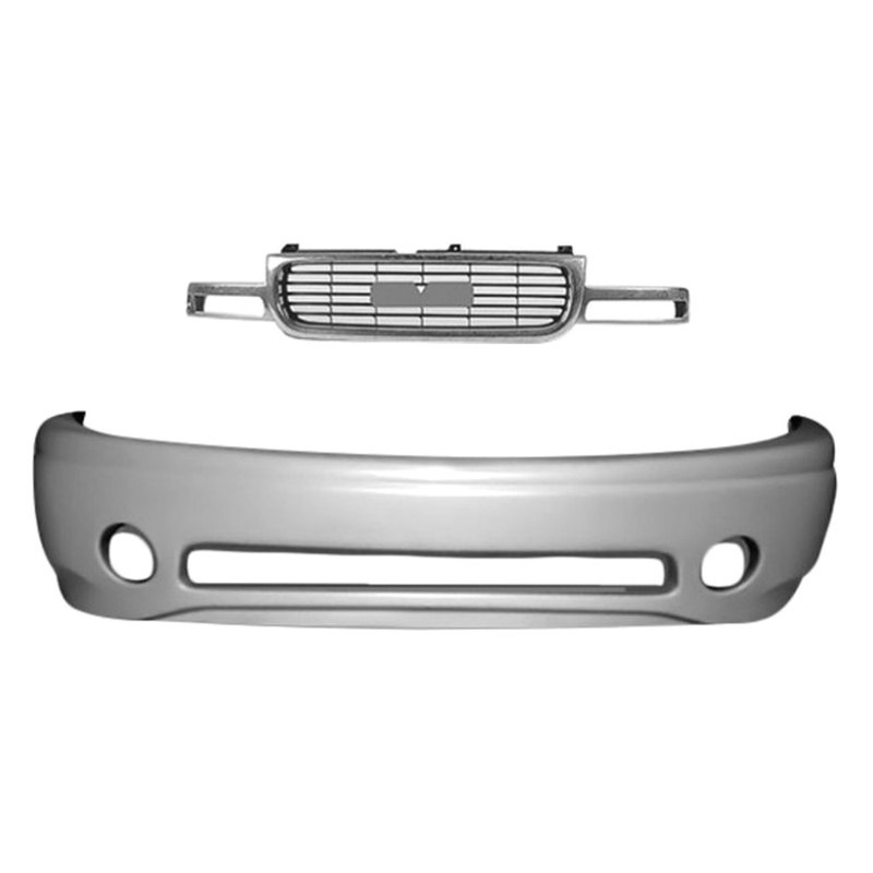 TruParts® BNDL-234587 - 2-Piece (Front Bumper Cover, Grille) (Standard ...
