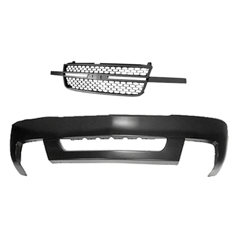TruParts® BNDL-234643 - 2-Piece (Front Bumper Cover, Grille) (Standard ...