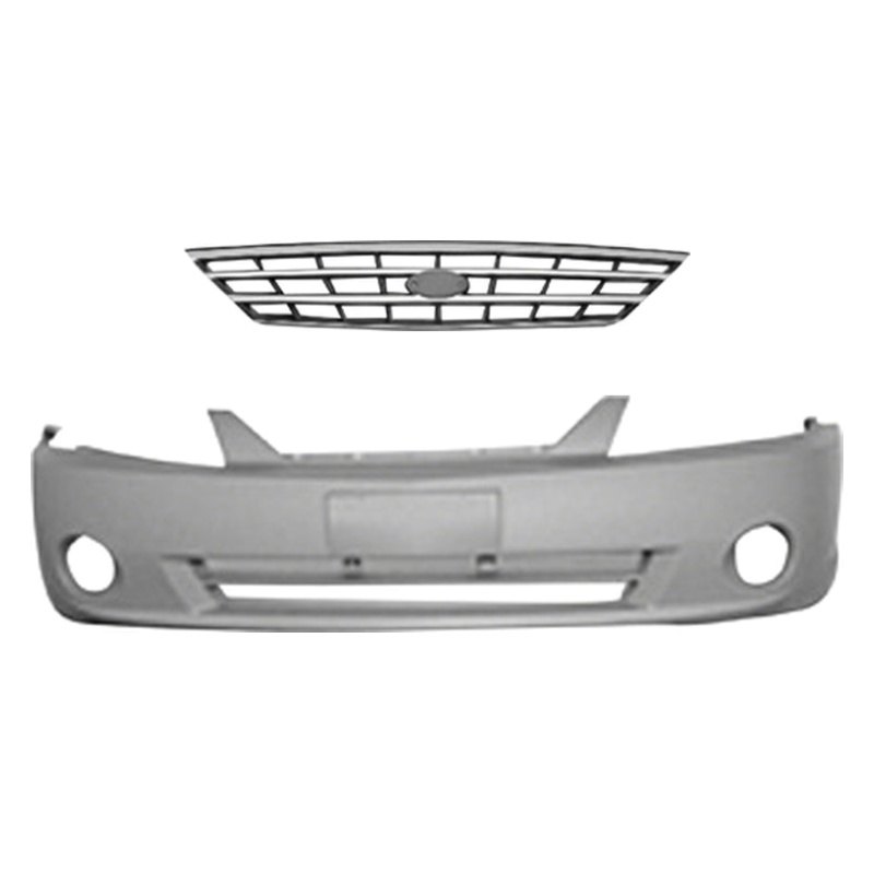 TruParts® BNDL-235236 - 2-Piece (Front Bumper Cover, Grille) (Standard ...