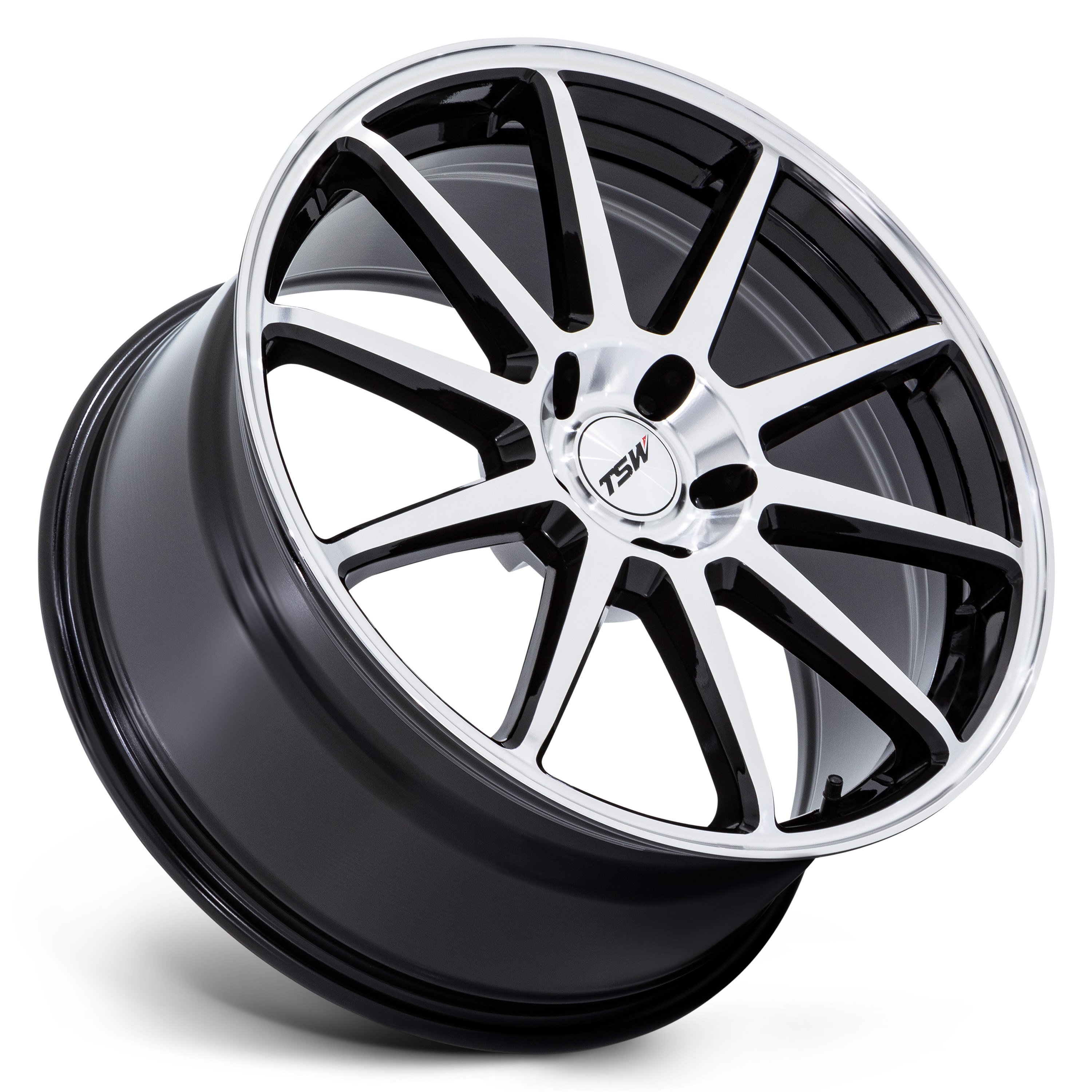 TSW® CANARD Wheels - Gloss Black with Machined Face Rims