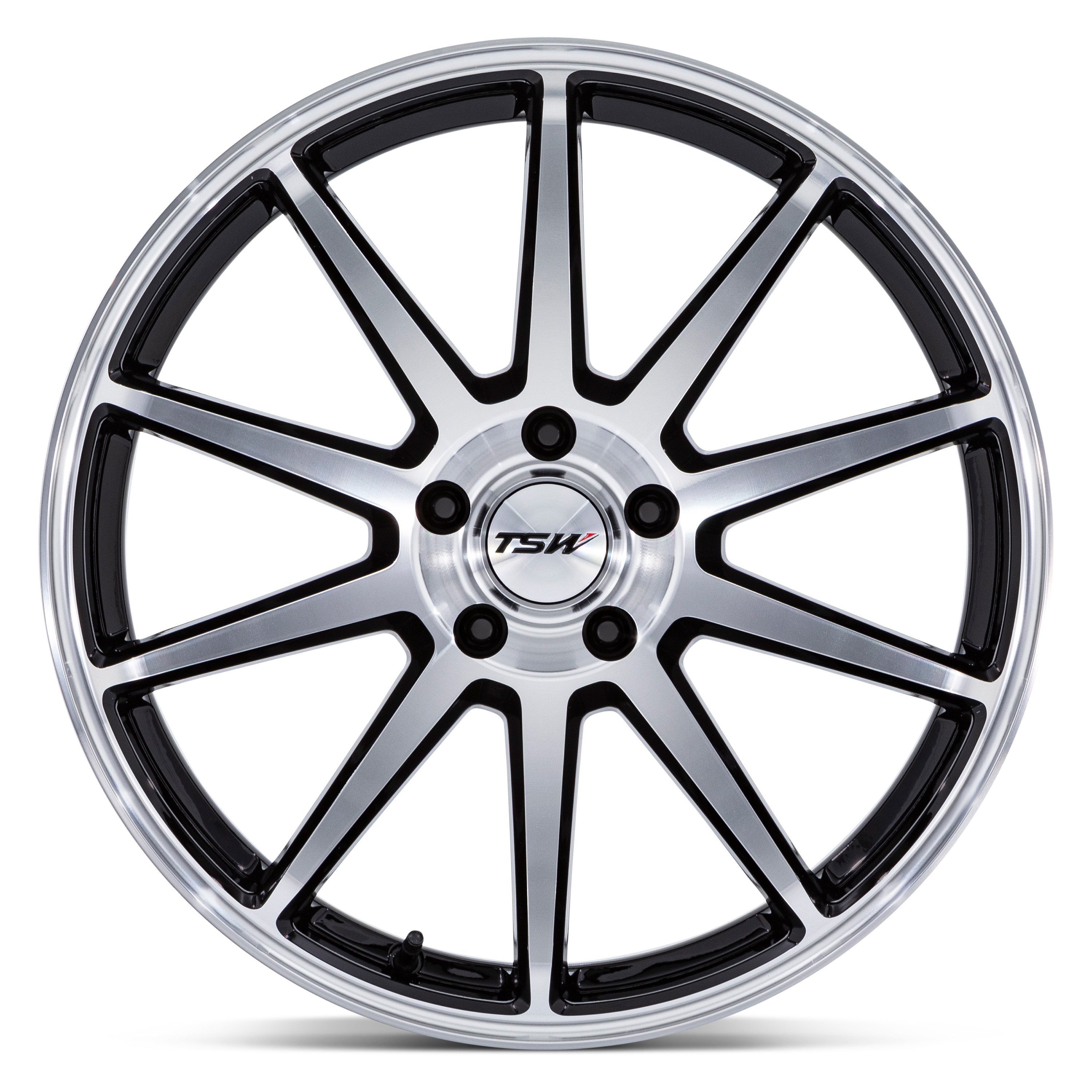 TSW® CANARD Wheels - Gloss Black with Machined Face Rims