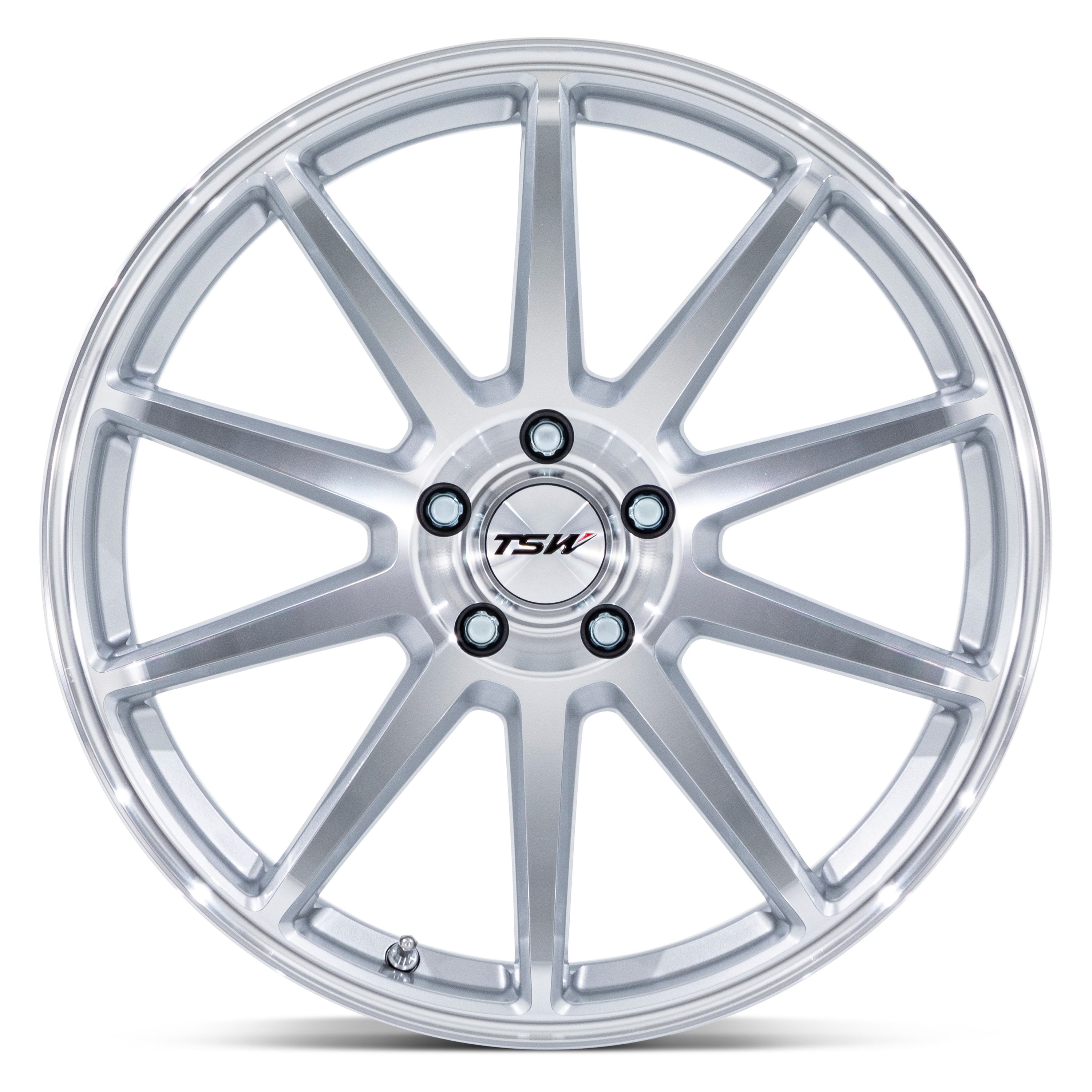 TSW® CANARD Wheels - Gloss Silver with Machined Face Rims