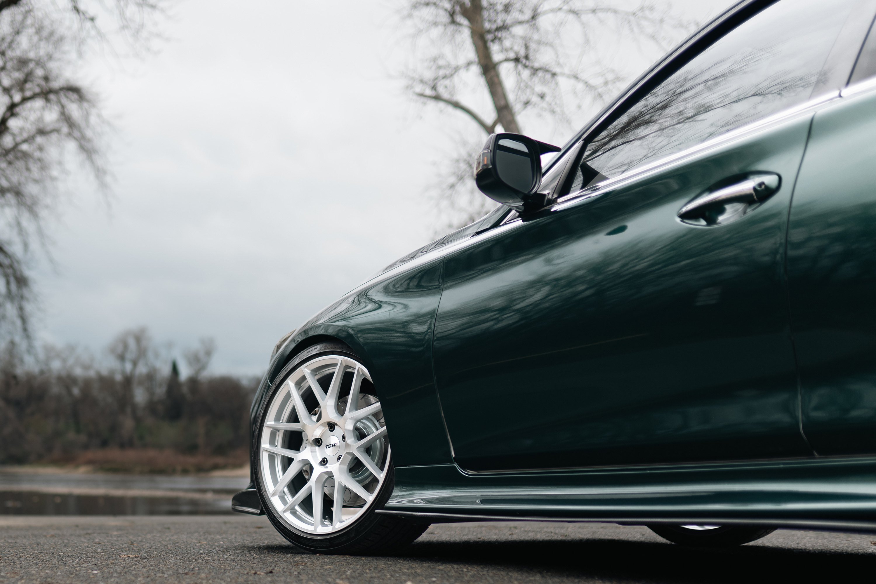 TSW® LASARTHE Wheels - Gloss Silver with Machined Face Rims