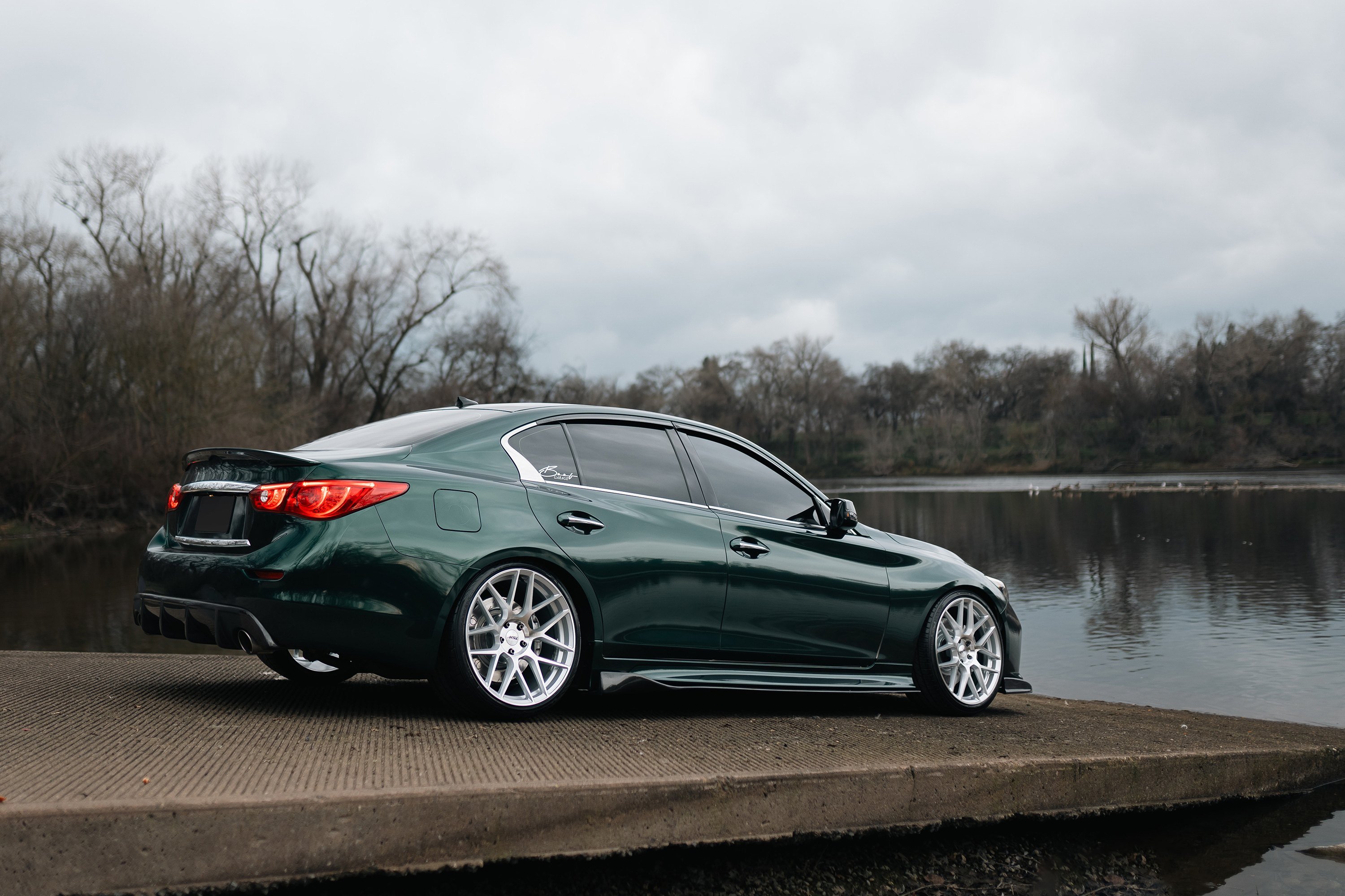 TSW® LASARTHE Wheels - Gloss Silver with Machined Face Rims