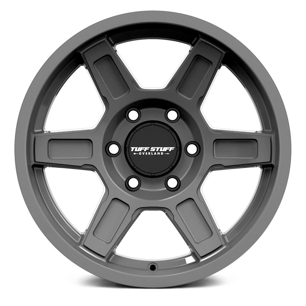TUFF STUFF OVERLAND WHEELS® ASCENT Wheels - Gloss Gray Rims