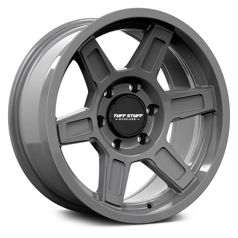 TUFF STUFF OVERLAND WHEELS® ASCENT Wheels - Gloss Gray Rims