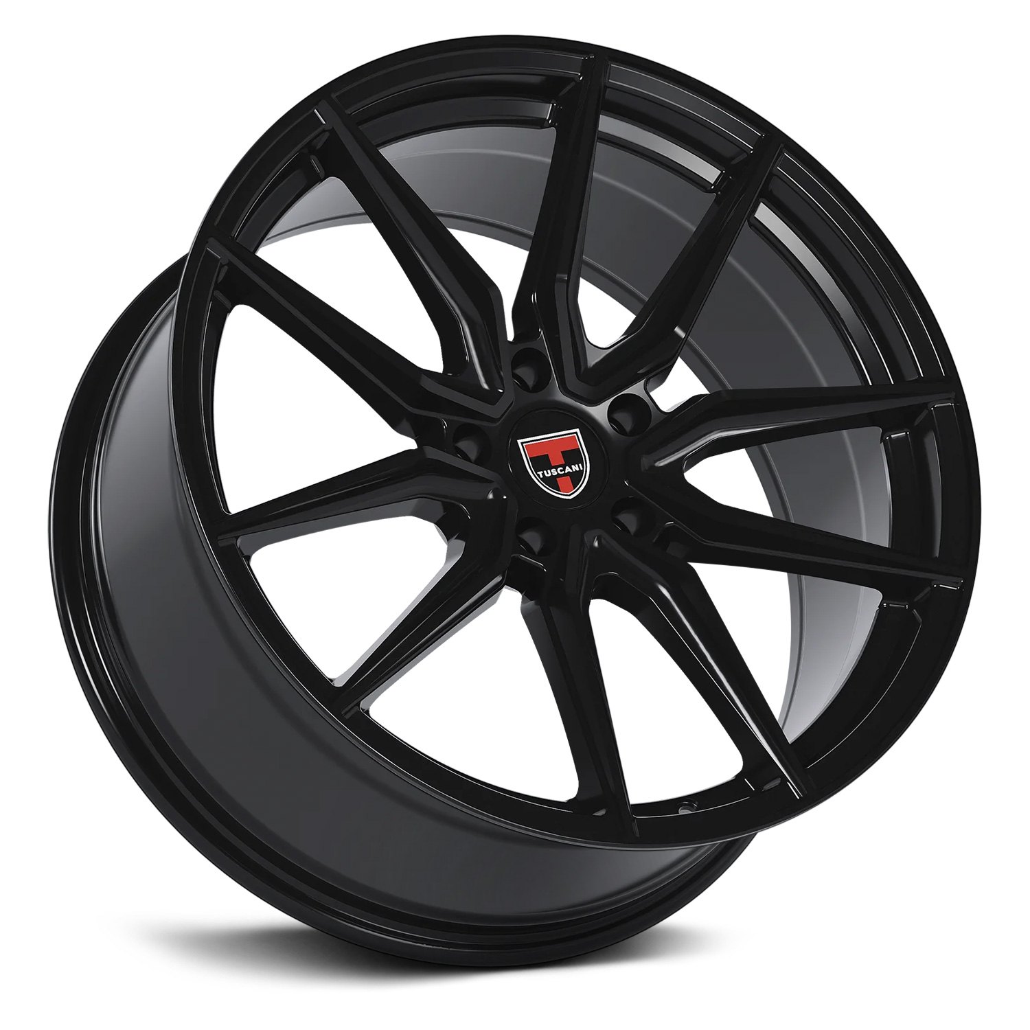 TUSCANI® 202 Wheels - Gloss Black Rims
