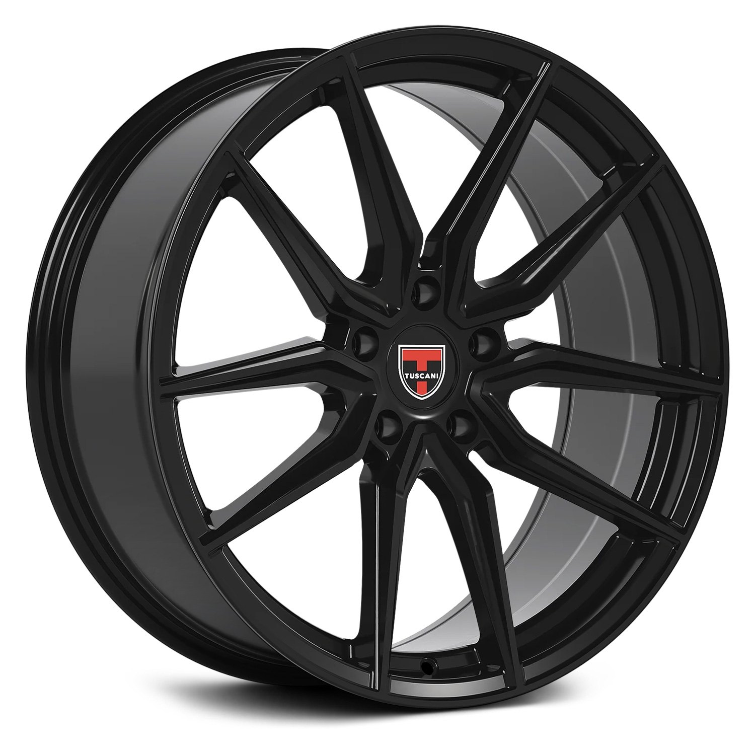 TUSCANI® 202 Wheels - Gloss Black Rims